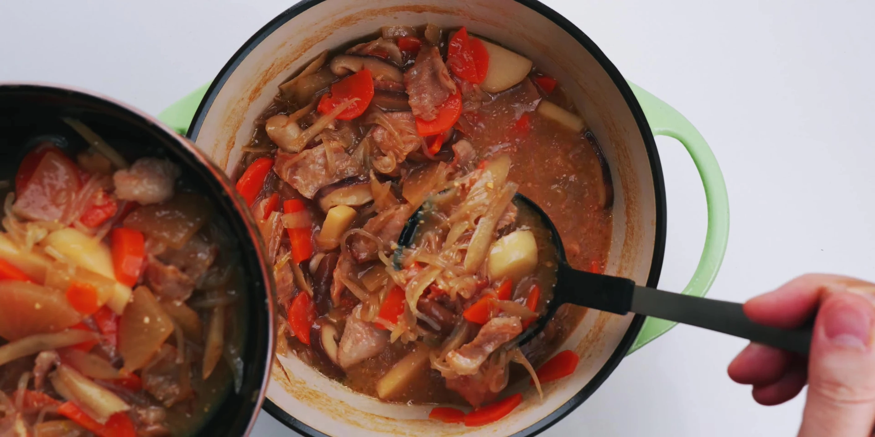 Hearty Japanese Pork & Vegetable Stew (Tonjiru) Recipe