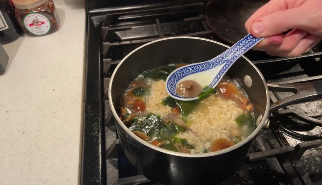 Slimy Nameko Mushroom Miso Soup Recipe - Easy & Delicious