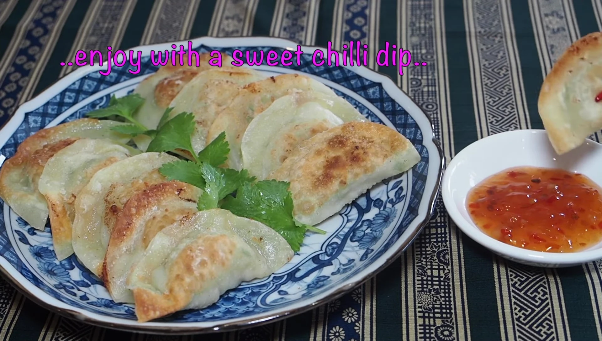 Shallow Fried Chicken Gyoza: Easy Japanese Recipe